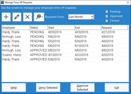 Time Card Software Screenshots - Time Clock MTS Australia
